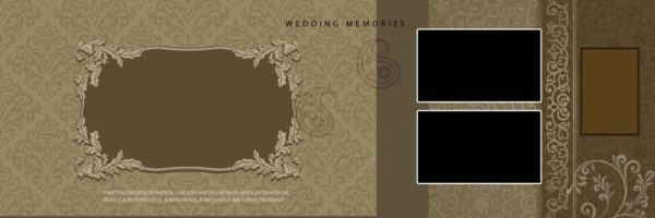 100+ Ready Made Wedding Album Creative Design 12x36 PSD Sheets