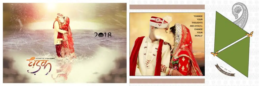 Latest 2020 Wedding Album Design Sheets Free Download - StudioPk