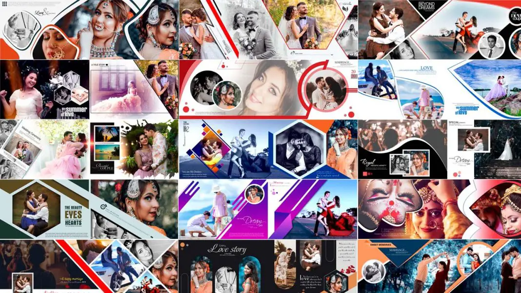 40 New 2020 Creative Photo Album PSD Designs Pack - StudioPk