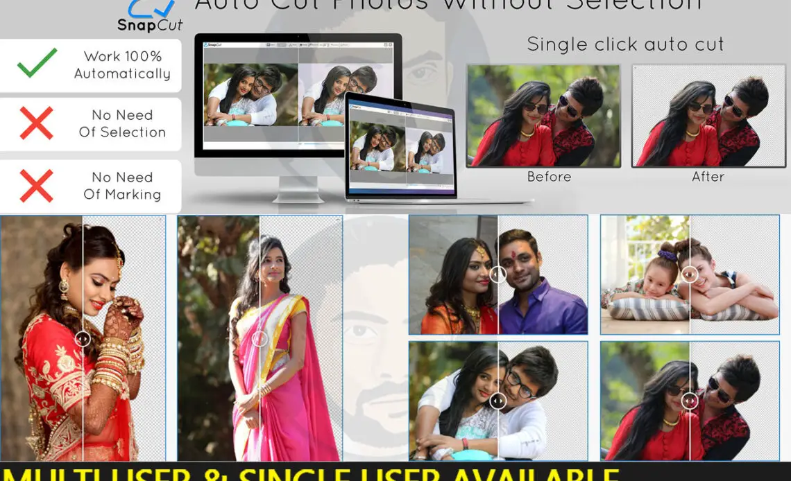 SnapCut Auto Photo Cutting Software - StudioPk