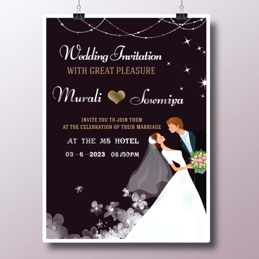 Top 20 Wedding Invitation PSD Templates Collection - StudioPk