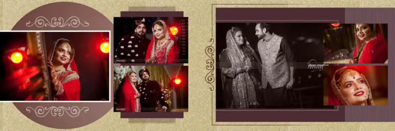 15 Creative Wedding Album Design PSD Free Download 12×36 2021