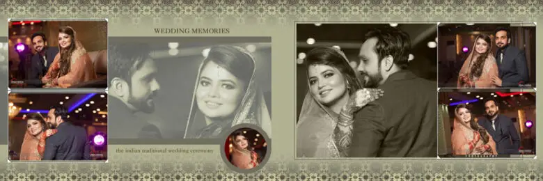 15 Creative Wedding Album Design PSD Free Download 12×36 2021