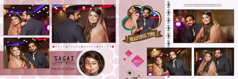 15 Creative Wedding Album Design PSD Templates Free Download