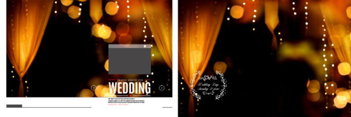 Bride And Groom Photobook Album Design PSD Templates