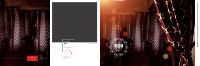 Bride And Groom Photobook Album Design PSD Templates