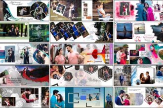 24x15 Album Design PSD Free Download - StudioPk