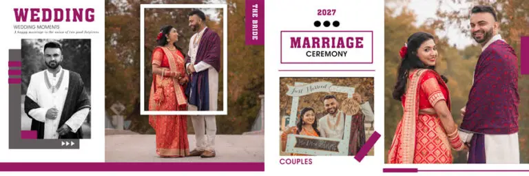 24 Wedding Album Design PSD - Wedding Album 12x36 DM Designs