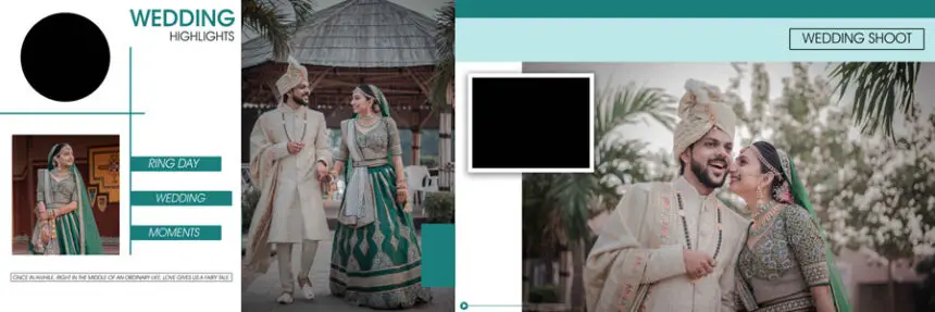 24 Wedding Album Design PSD - Wedding Album 12x36 DM Designs