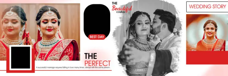 24 Wedding Album Design PSD - Wedding Album 12x36 DM Designs