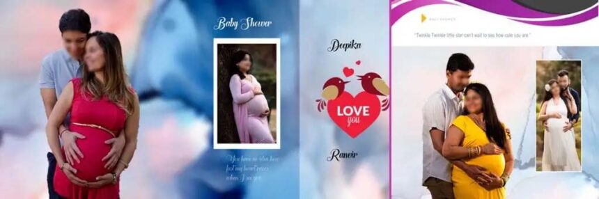 Maternity Album Design PSD Free Download - StudioPk