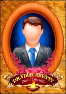 10 Death Photo Frame With Date And Name PSD - StudioPk