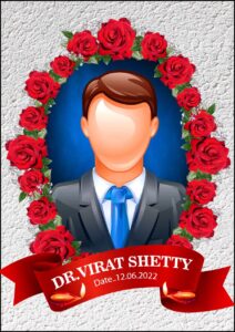 10 Death Photo Frame With Date And Name PSD - StudioPk