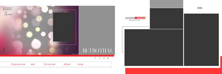 15 Wedding Album Layouts PSD Free Download - StudioPk