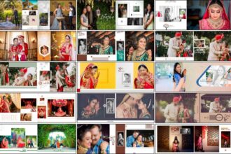 15 Wedding Album Layouts PSD Free Download - StudioPk